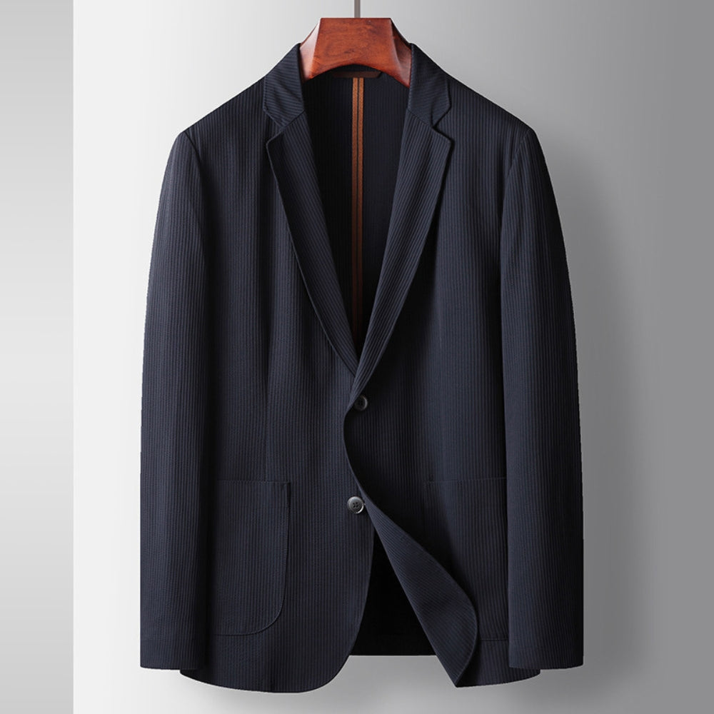 MV Light Luxury Stretch Business Suit Jacket – Minimal Vintage